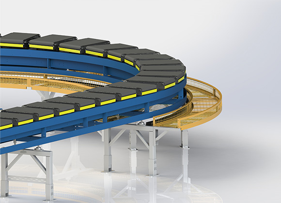 Loop Type Cross Belt Sorter Manufacturer | ConfirmWare